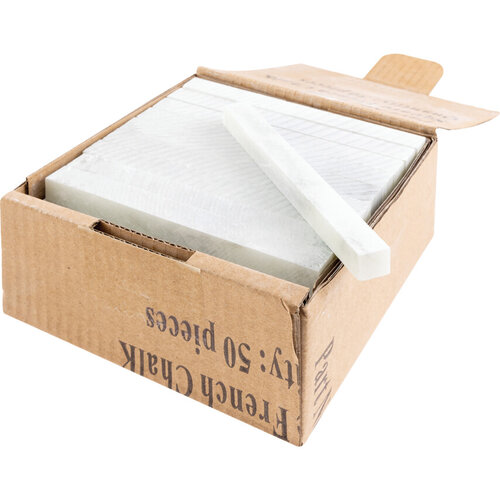 SWP 1360 CTL9100200K French Chalk Square Sticks, White, 100mm, Box of ...